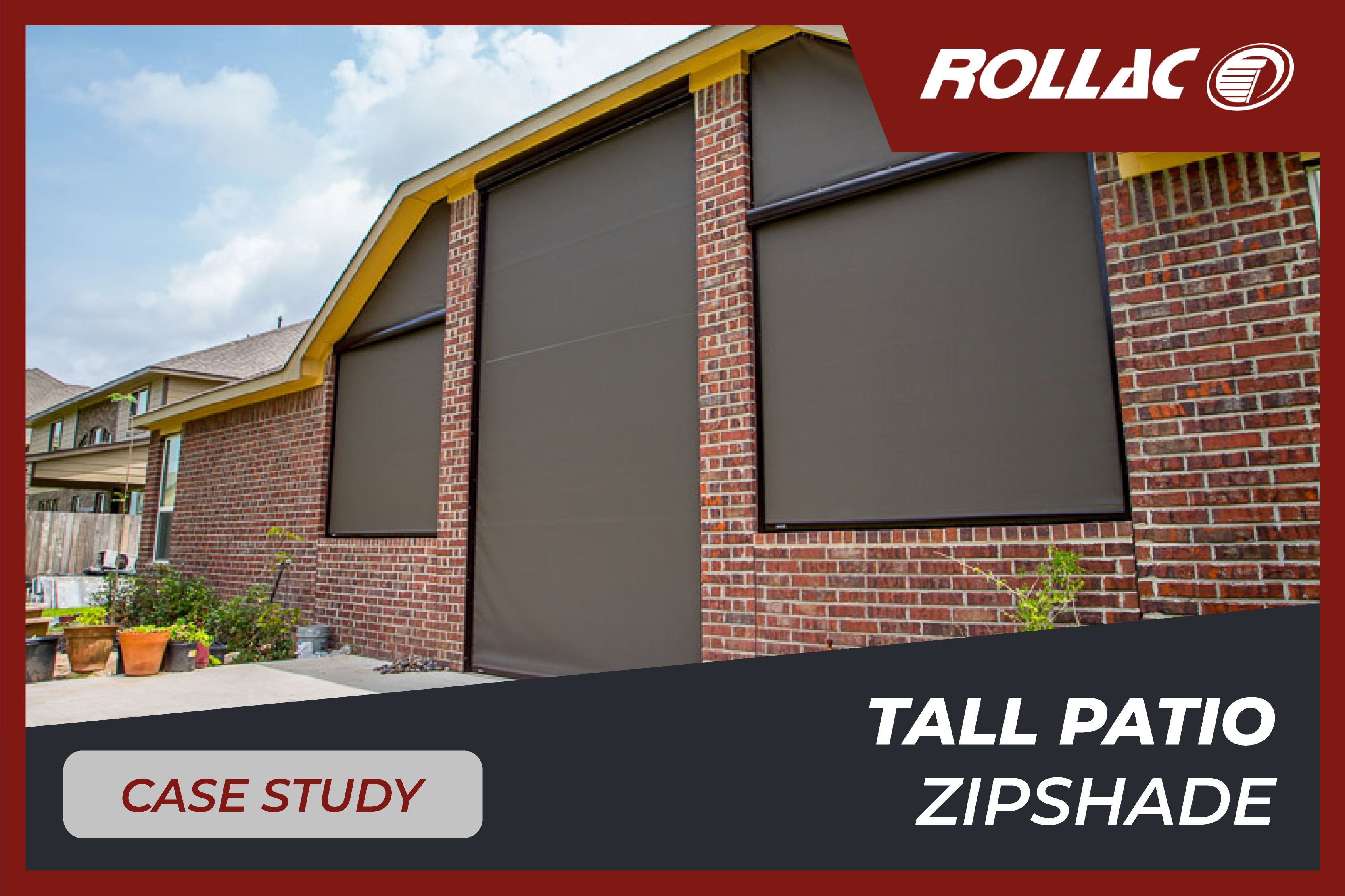 ZipShade Solar Shades | Retractable Solar Shades | Rollac